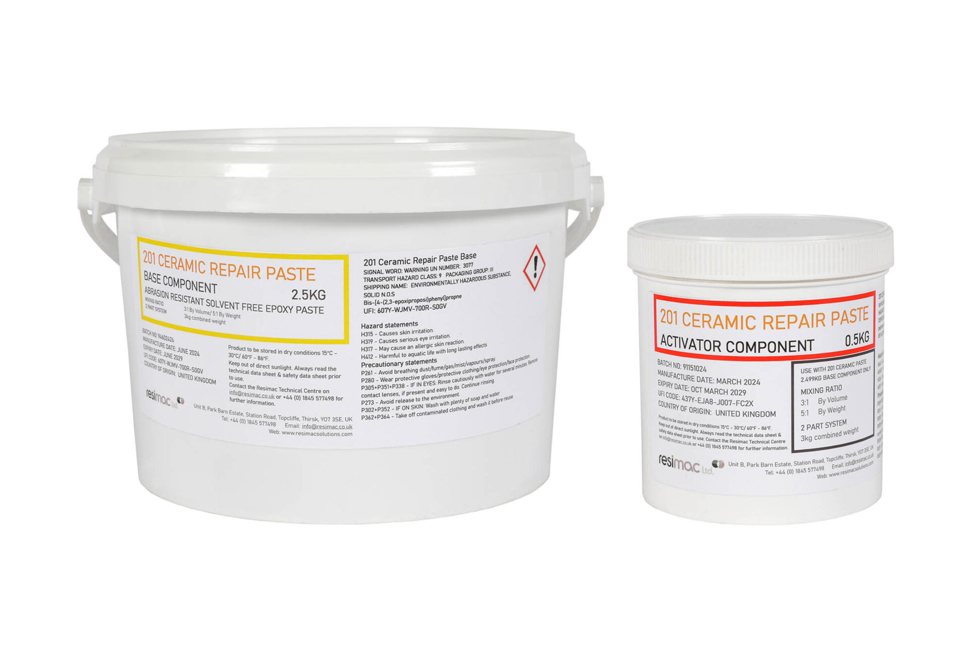 201 Ceramic Repair Paste : Resimac