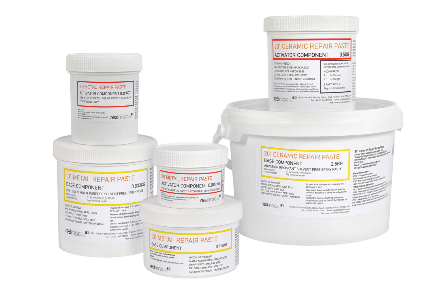 201 Ceramic Repair Paste : Resimac