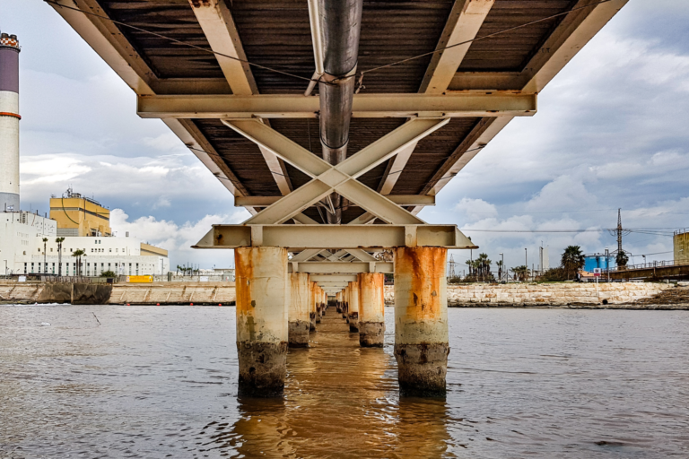 Bridge Piling Protection: Steel Bridge, UK : Resimac